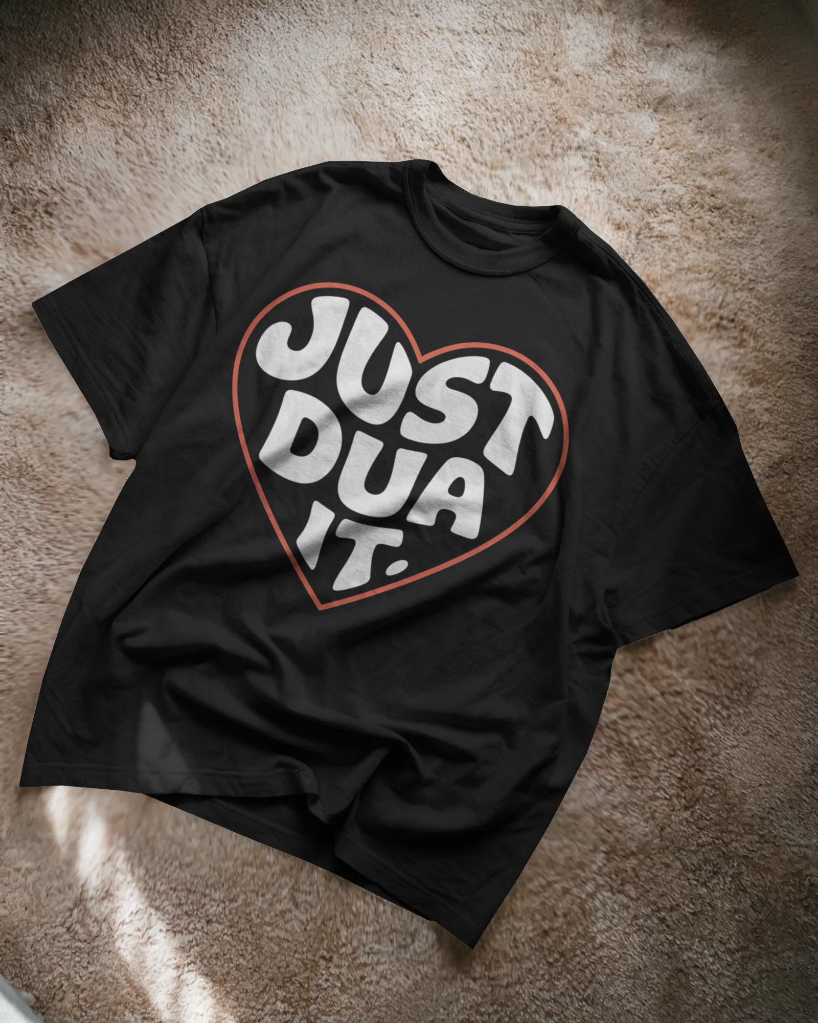 "JUST DUA IT" Oversized Shirt – NordPala